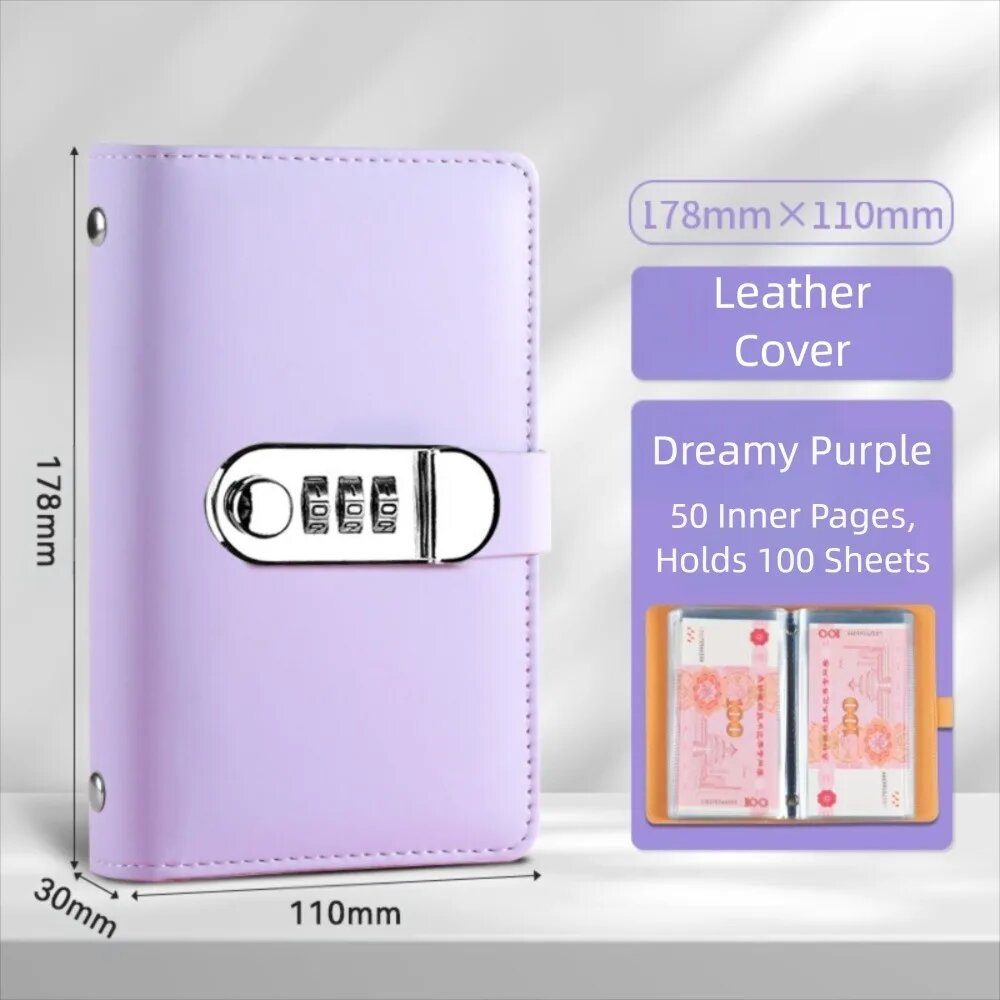 Конверты для экономии денег Money Saving Challeng Purple