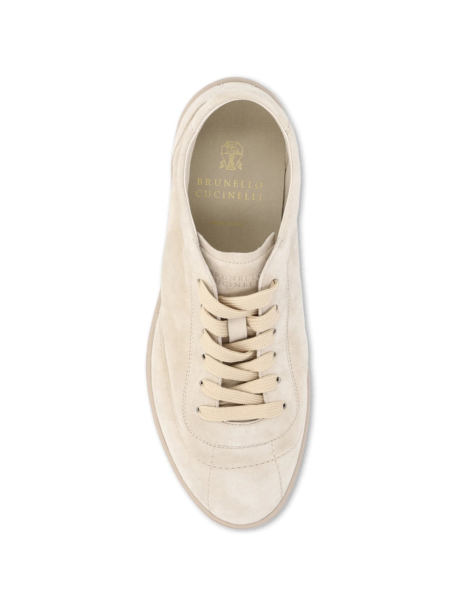 Кроссовки BRUNELLO CUCINELLI Suede sneakers, размер 44 — фото 1