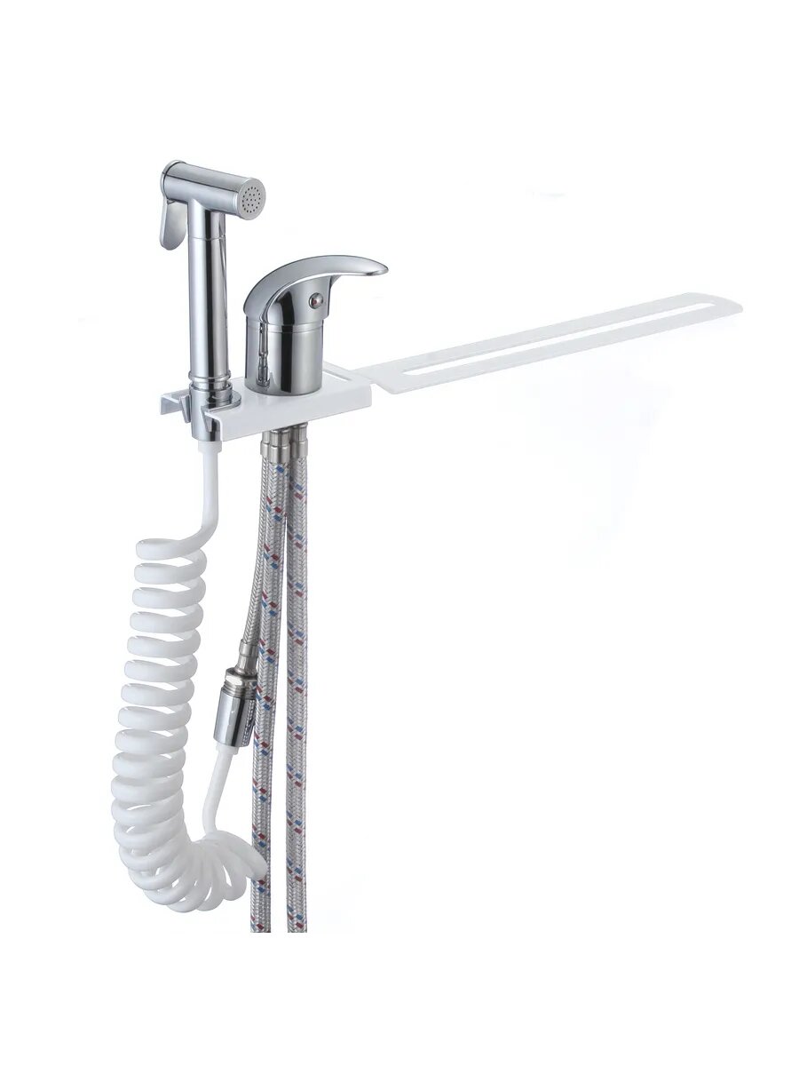 Смеситель с гигиеническим душем для биде и унитаза