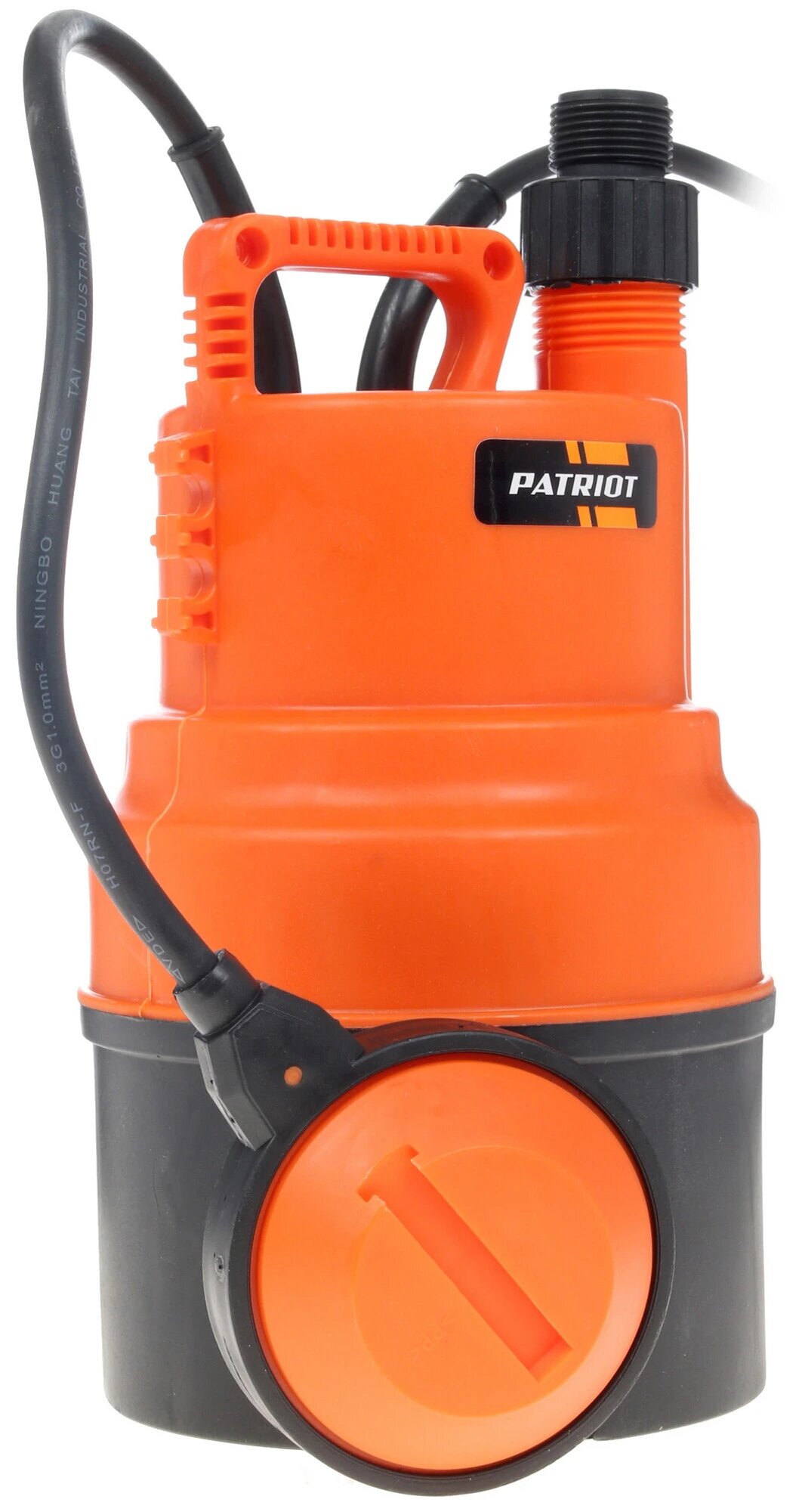 Насос дренажный Patriot F 300 New оранжевый, мощность 250 Вт