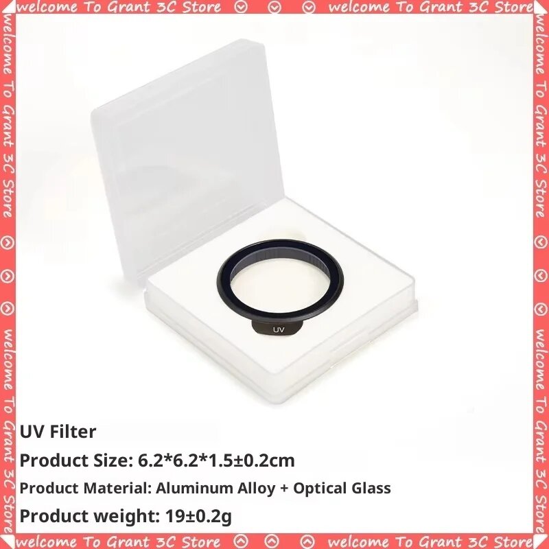 Комплект фильтров AEVYVKV для DJI OSMO Action 6 UV Filter