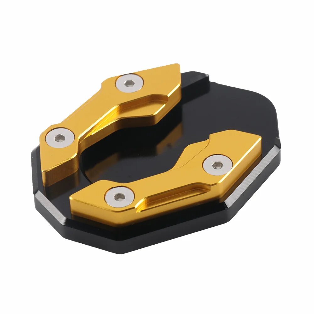 Новая подставка для мотоцикла, велосипеда, удлинитель для ног, боковая подставка, удлинитель Золотой