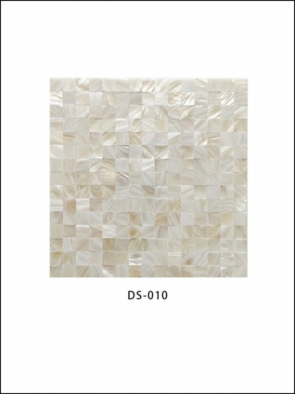 1 кусок мозаичной плитки из ракушек,1,30, лазурный,30