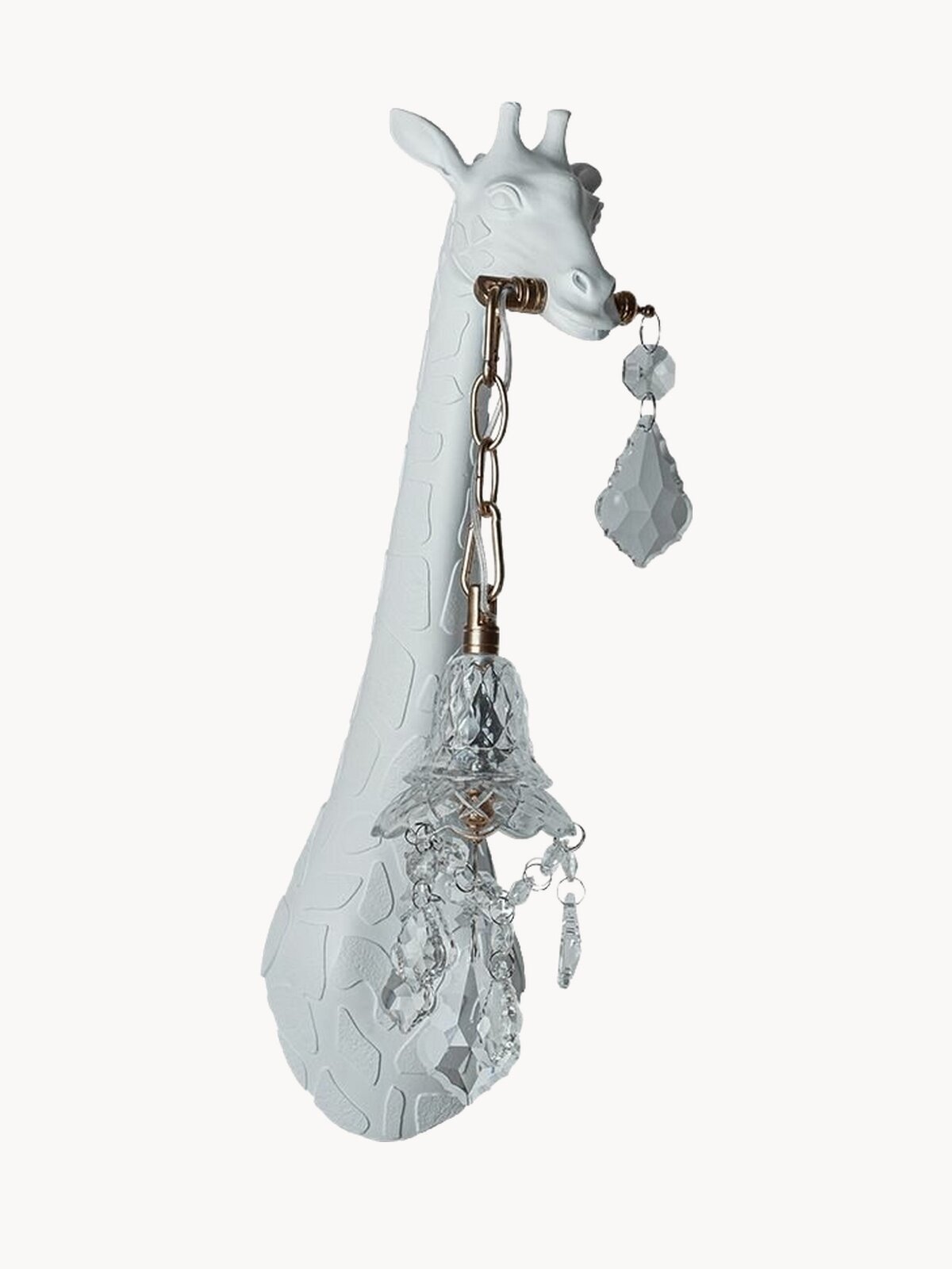 Оригинальный настенный светильник в виде жирафа