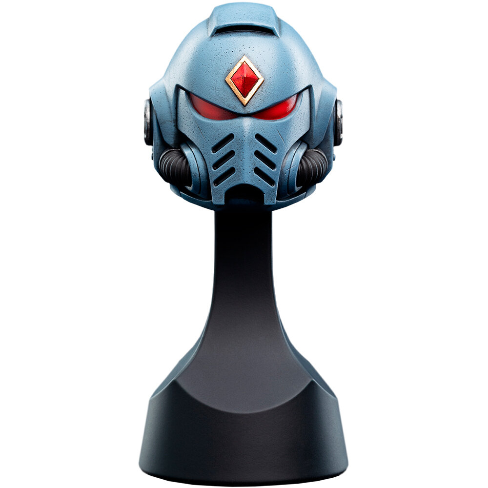 Статуэтка по вселенной Вархаммер 40к, копия шлема Космических Волков от Вета Воркшоп