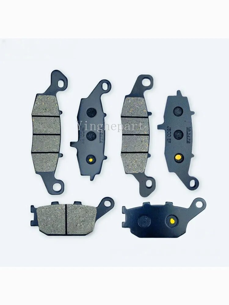 3 пары Передние и задние тормозные колодки для мотоциклов SUZUKI DL650 V-Strom 650 SV650 SV650A SV650S SV650SA SV650F GSF650S