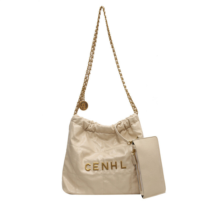 Высококачественная стеганая сумка на цепочке, маленькая сумка в стиле Chanel, сумка-тоут для женщин, новая зимняя сумка через плечо 2025 года