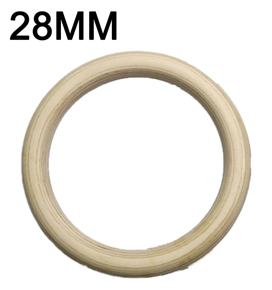 Деревянные гимнастические кольца для силовых тренировок 28MM Single ring