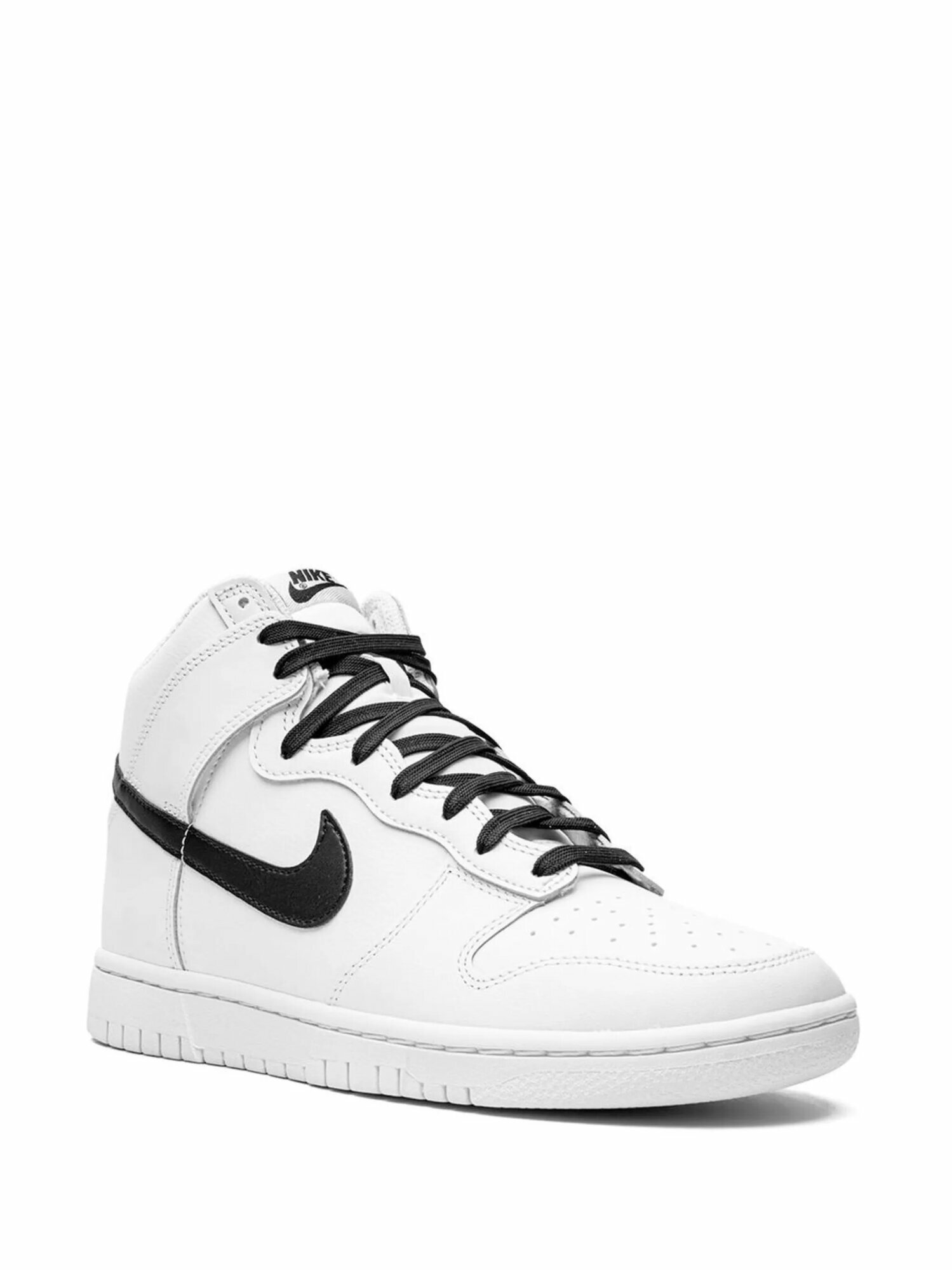 Кроссовки NIKE Dunk High Retro, размер 11.5 US, серебристый — фото 1