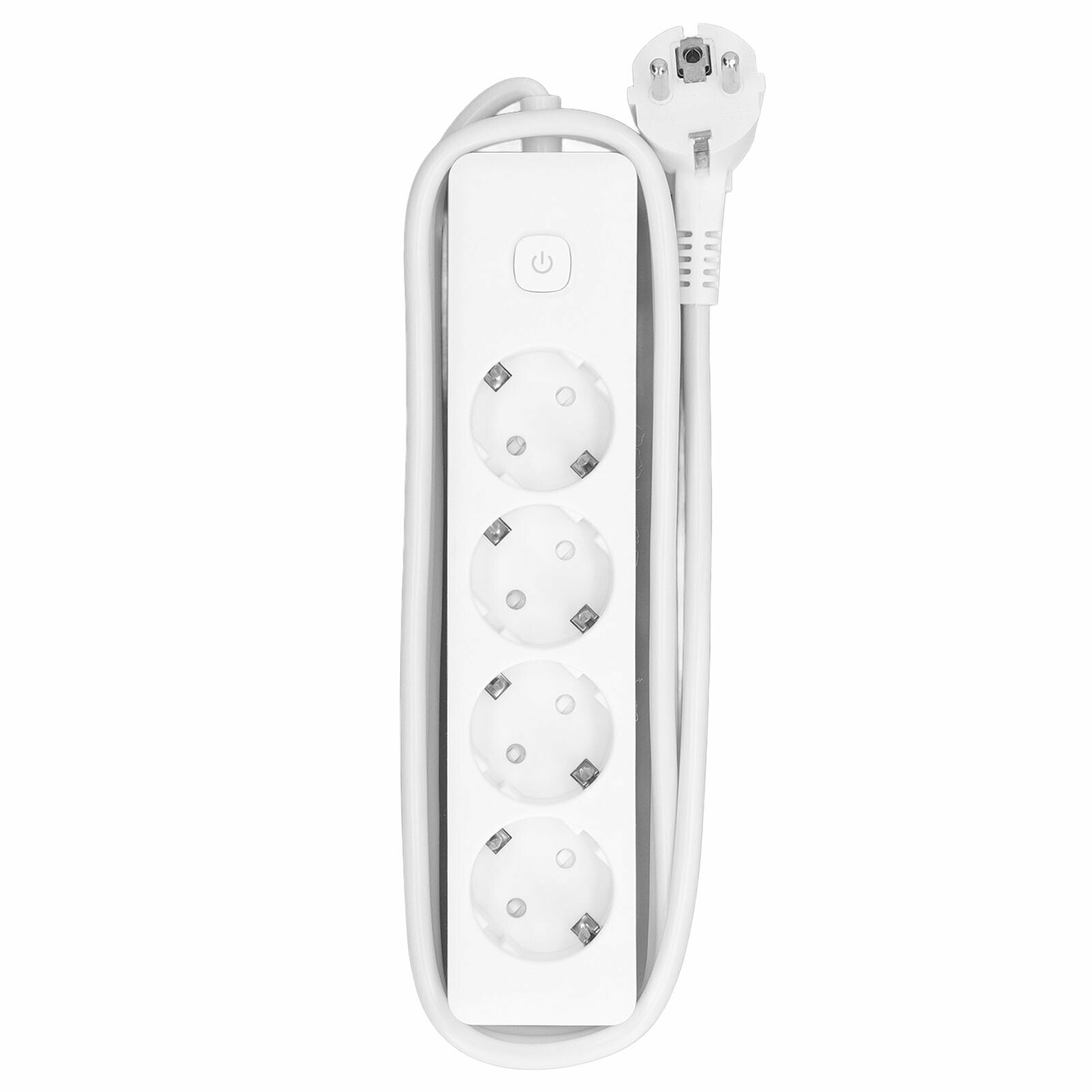 Уличный удлинитель 10A 2200W Удлинитель с несколькими розетками Безопасная сенсорная вилка Защита от перенапряжения