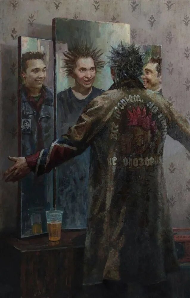 Алмазная Мозаика "Король И Шут" 40x50 См Алмазная Вышивка / Картина Стразами Подарков / Украшения