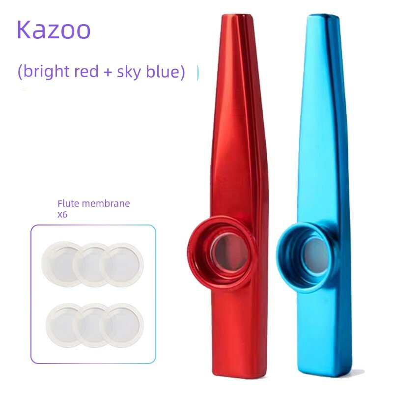 Детский свисток Kazoo, музыкальная игрушка, гармошка для начинающих, игра в начальный уровень, саксофон, тренировка