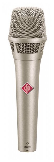 KMS 105 BK – конденсаторный суперкардиоидный вокальный микрофон премиального сегмента，Серебристый