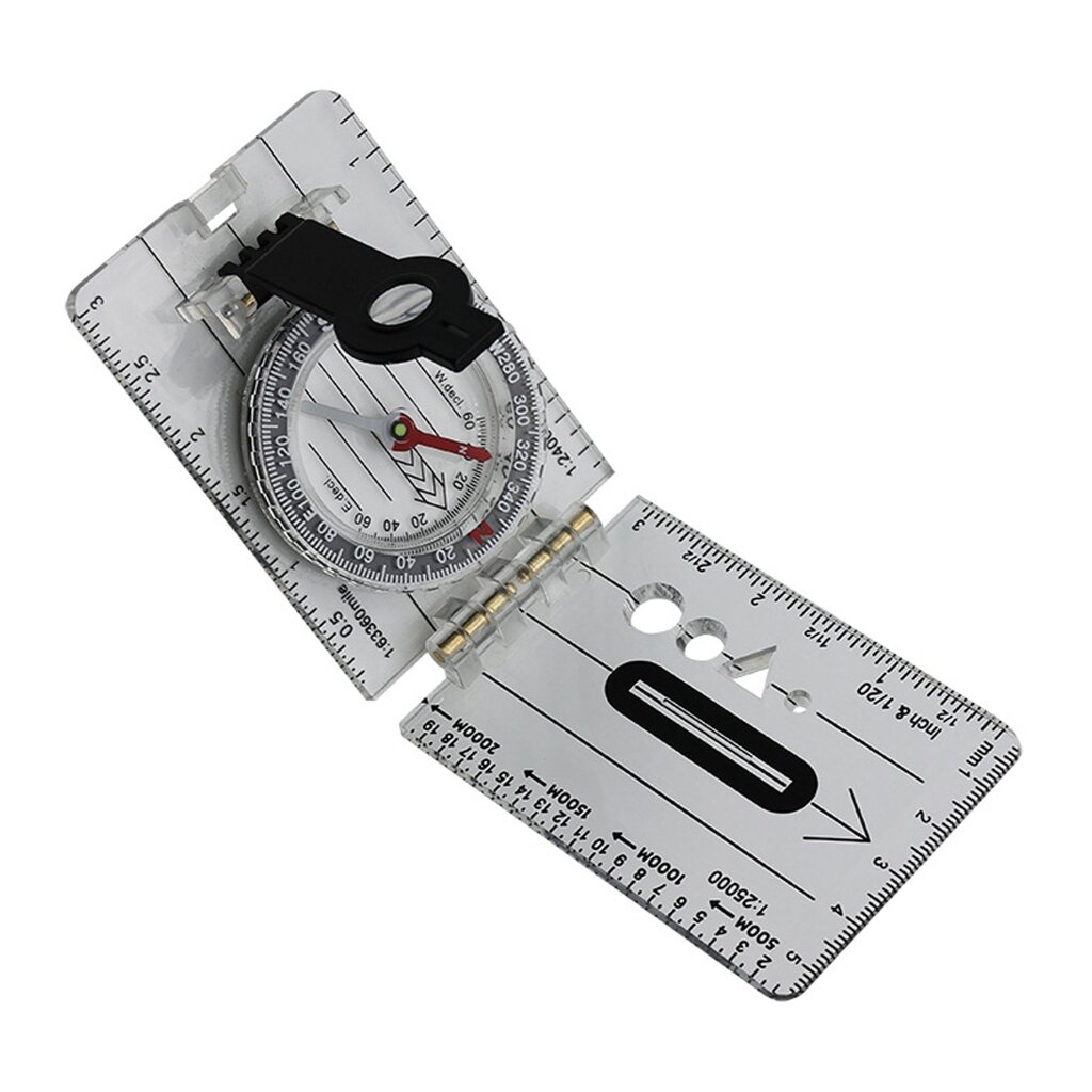 Водонепроницаемые Высокоточные Компасы Гаджет Для Ориентирования Пеший Туризм Альпинизм Многофункциональные Компасы с Линейкой для Карты