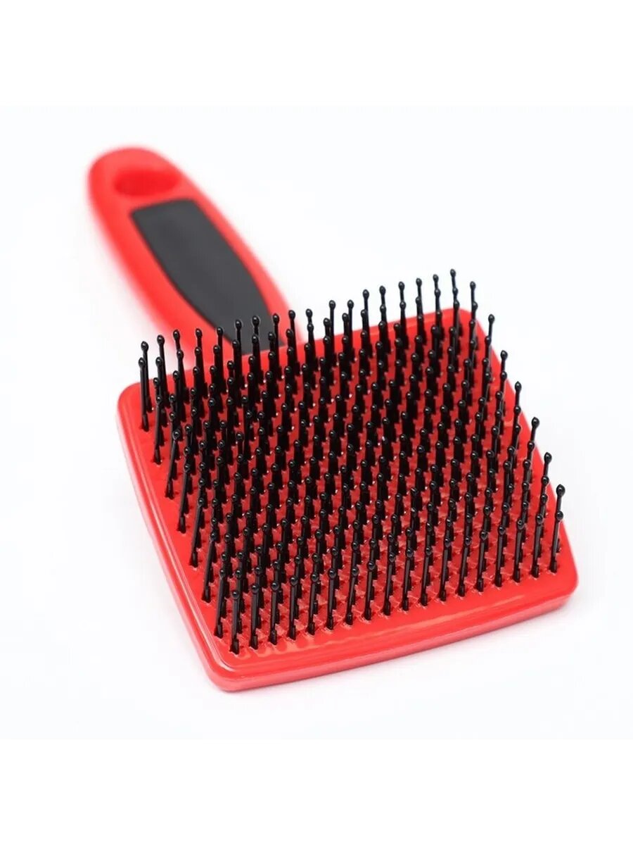 Мягкая пластиковая пуходерка для ухода за шерстью