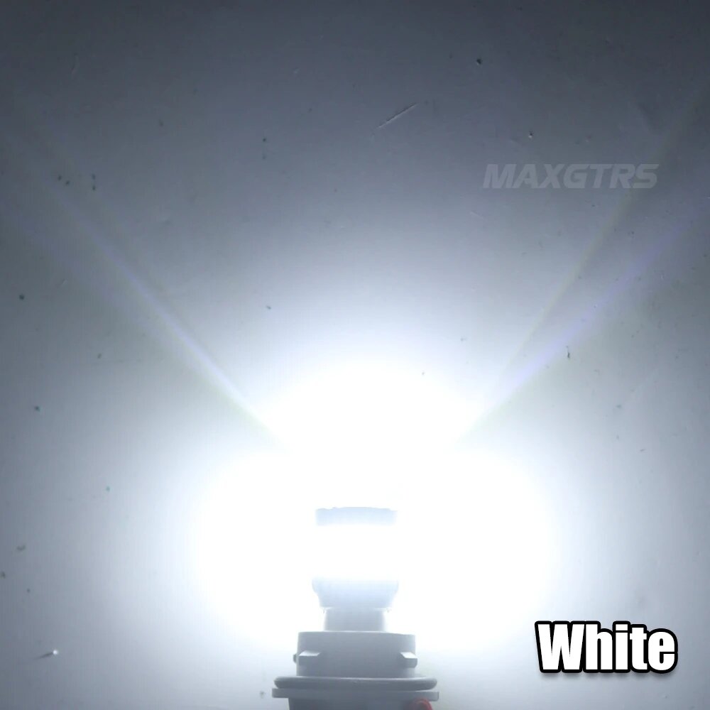 LED лампа P21W BA15S 7443 W21/5W T20, белая