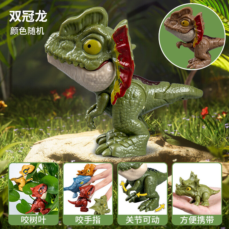 Детская игрушка для кусания рук, мини-игрушка для кусания пальцев, большой рот крокодила, креативная игрушка для кусания, игрушка для снятия стресса, шутливая игрушка