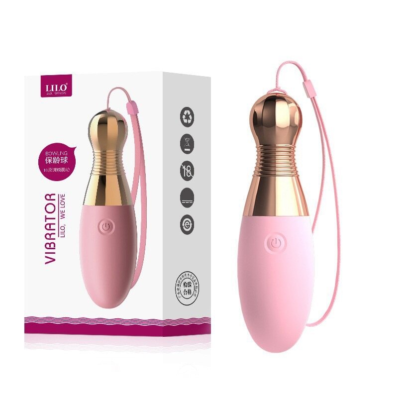 Вибратор для тела Laile Bowling для женщин, взрослые товары, беспроводной, бесшумный, игрушка для женского оргазма и настроения