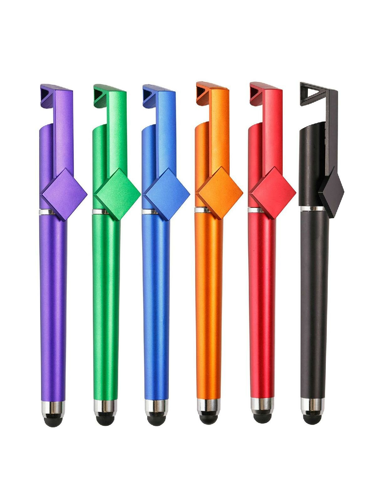 Стилус 3 в 1 с Подставкой для Телефона для Шариковой Ручки