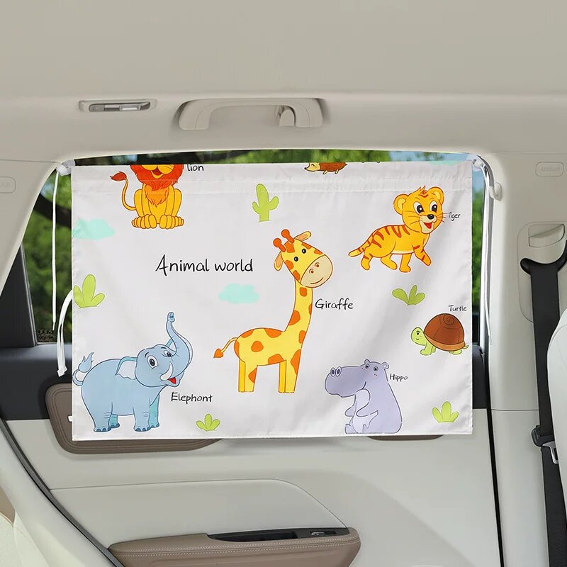 Солнцезащитная шторка для автомобиля, защита от солнца и теплоизоляция, шторка для конфиденциальности ребенка в машине,