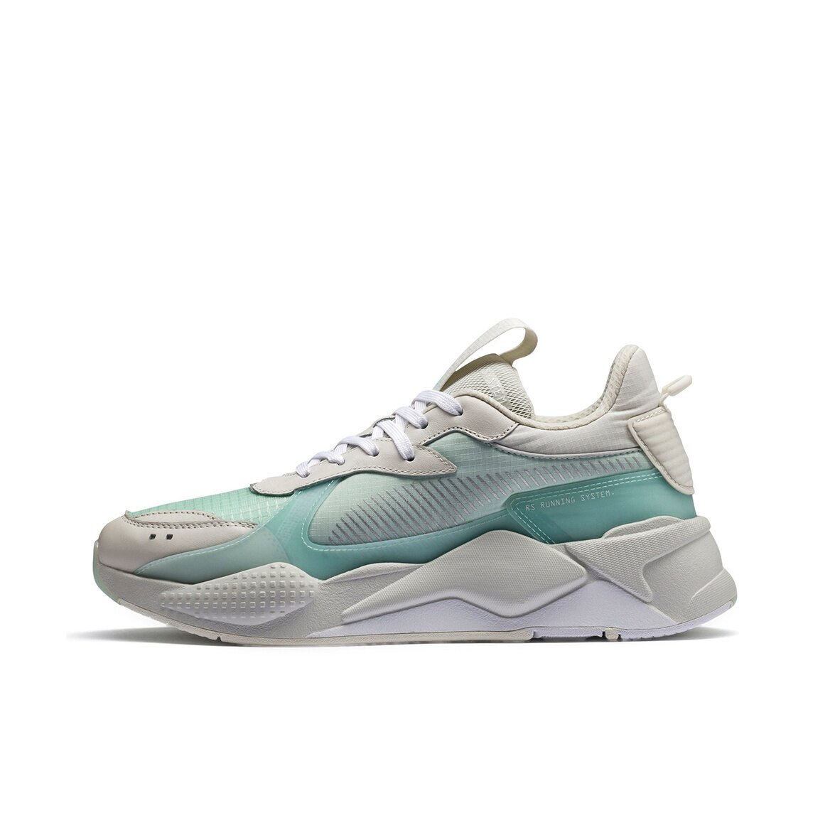 Кроссовки PUMA RS-X, размер EU 36 стопа (22.5CM), зеленый, — фото 1