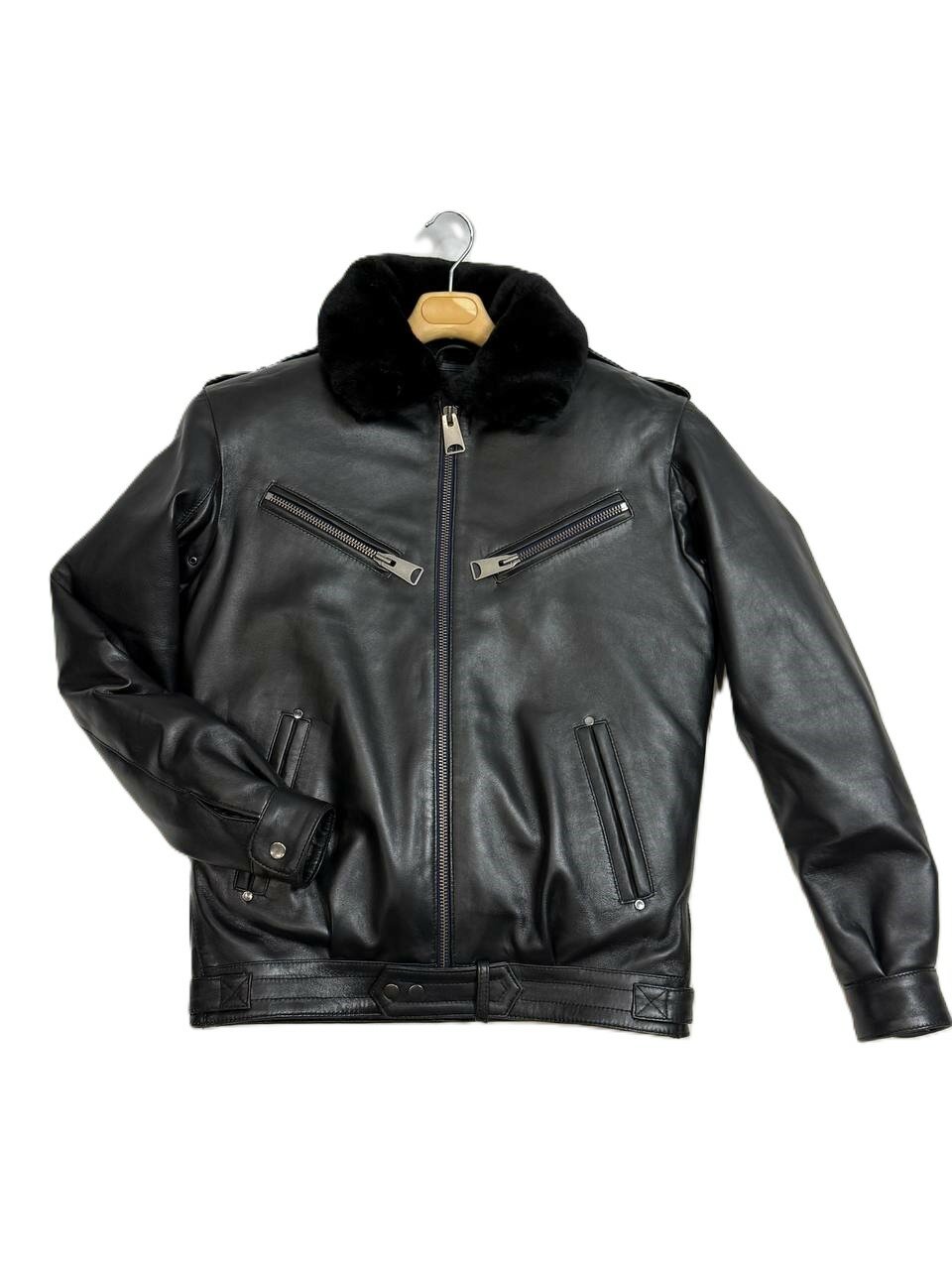 Куртка кожаная