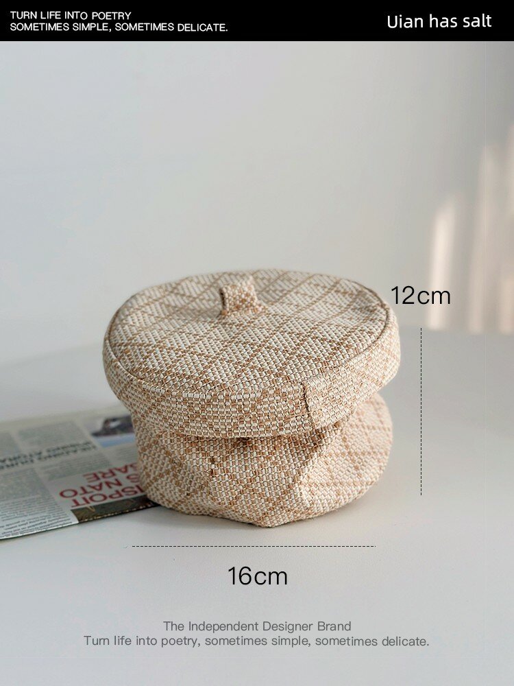 Есть соль. | Корзина для хранения в скандинавском стиле, настольный органайзер, для ключей, реквизита для фотосъемки,