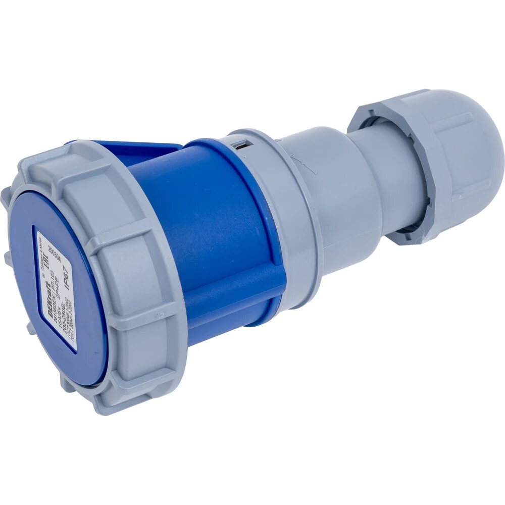 Розетка Dekraft перен. 2Р+РЕ 16А 220В IP67 РП-103 26136DEK