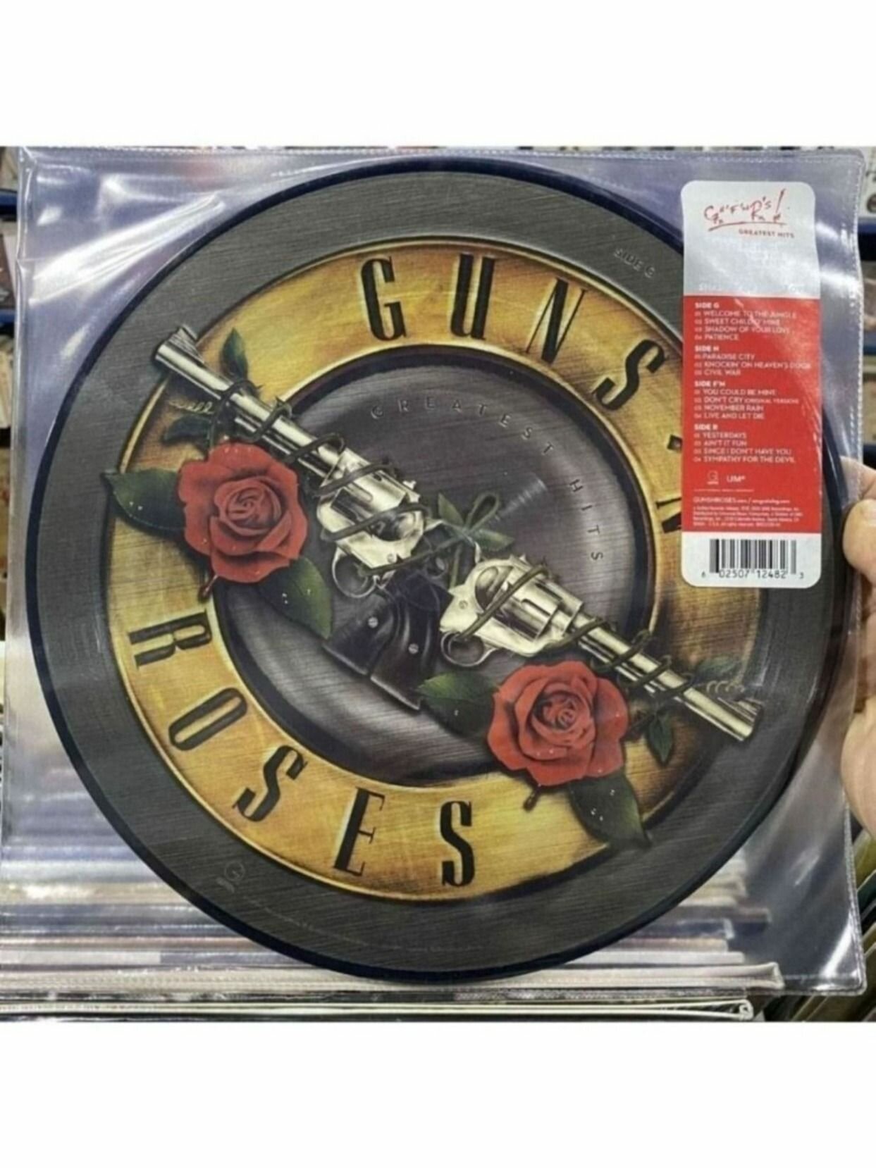Виниловая Пластинка Guns N' Roses - Greatest Hits 2 x Vinyl, Compilation, Picture Disc, Ori*ginal