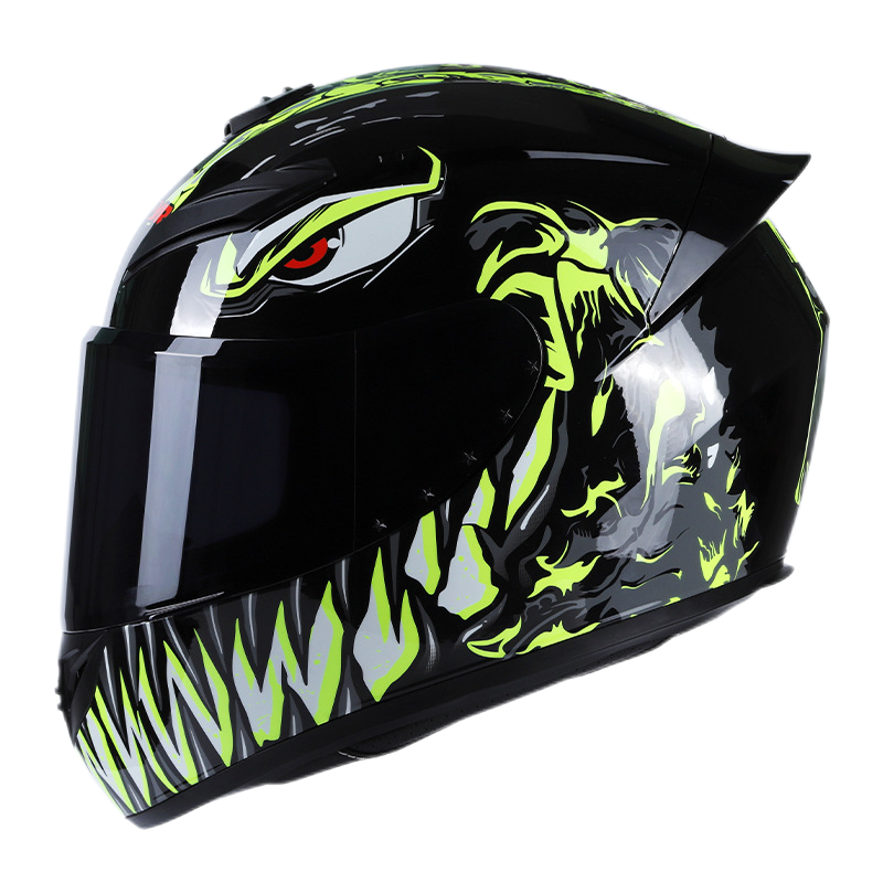 Мотошлем полночный Rapid Street, унисекс для взрослых, четырехсезонный, для городской поездок и туризма, цвет мультицвет (Стиль А, Стиль В, Стиль С) по выбору, обхват головы 57-58 см (M), 59-60 см (L), 61-62 см (XL) по выбору, материал ABS