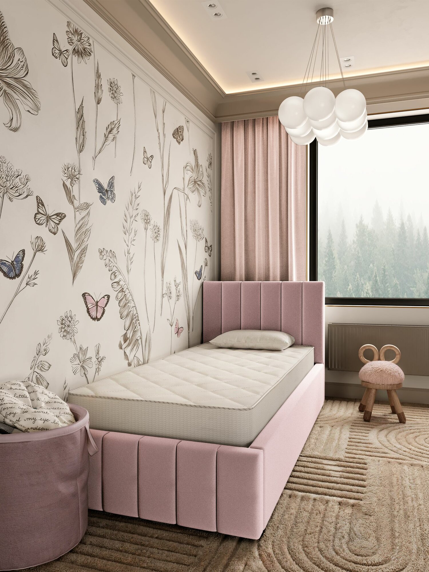 Микс Интерьер кровать Милан 90х200 с подъемным механизмом