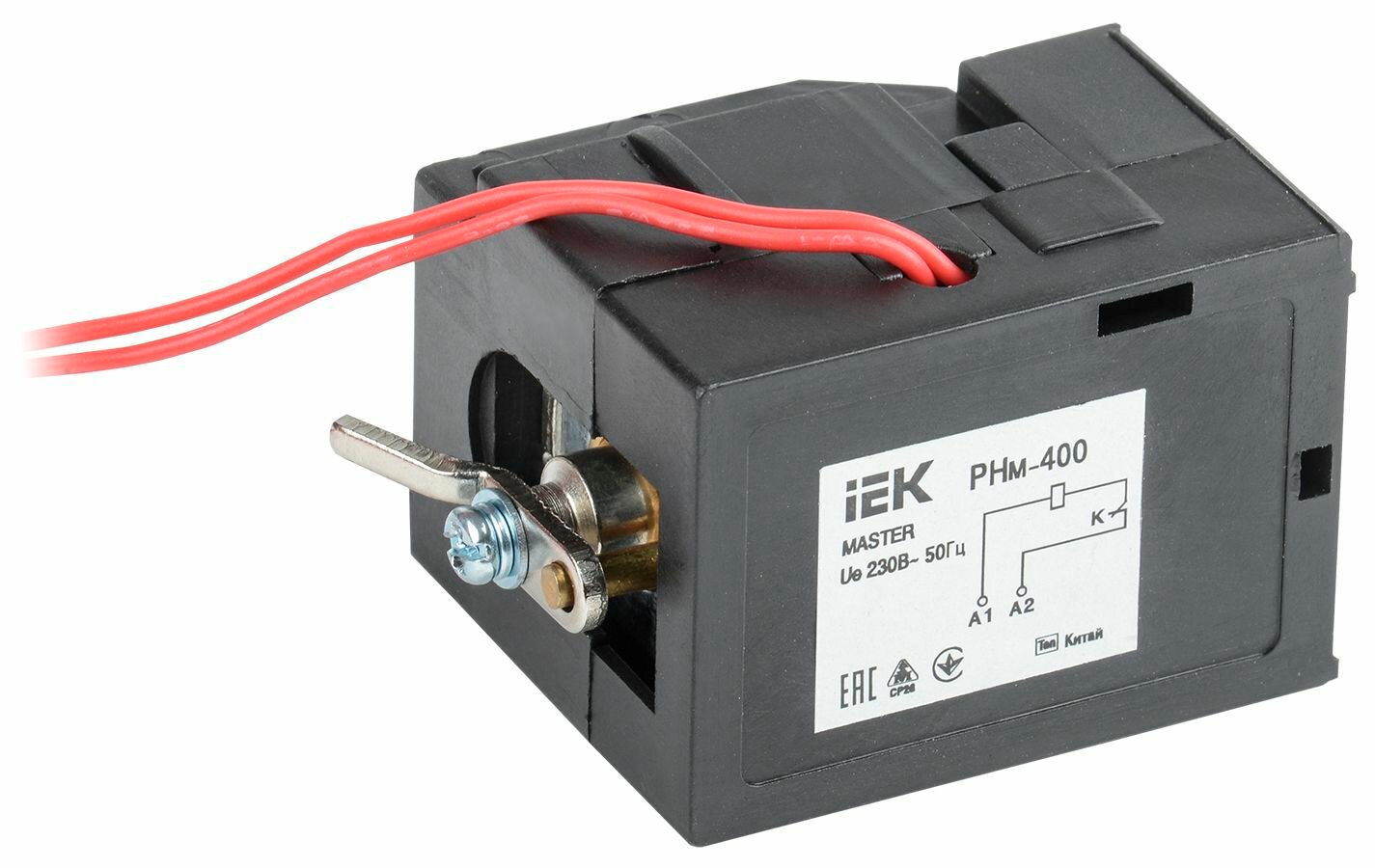 Расцепитель независимый IEK катушка 220 В, для установки на DIN-рейку