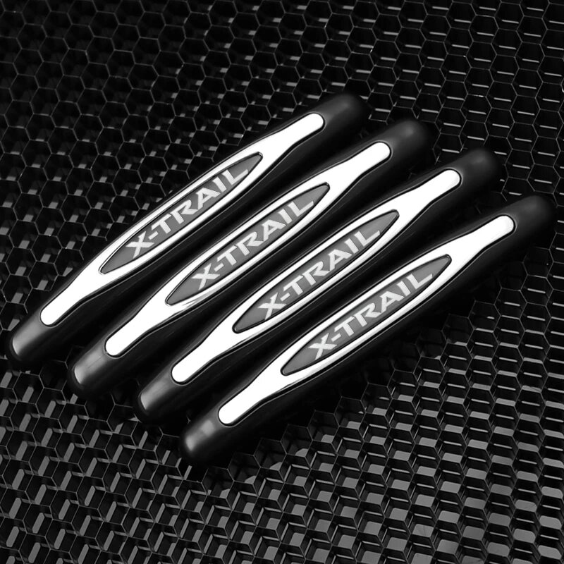 4 шт, защитная лента от царапин для Nissan X-Trail X Trail T32 T31 2008-2017 2018 for X-Trail black