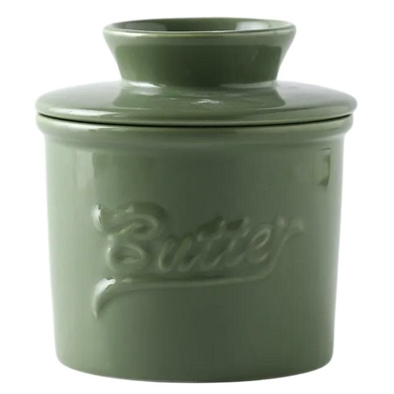 Керамическая масленка, Голубой