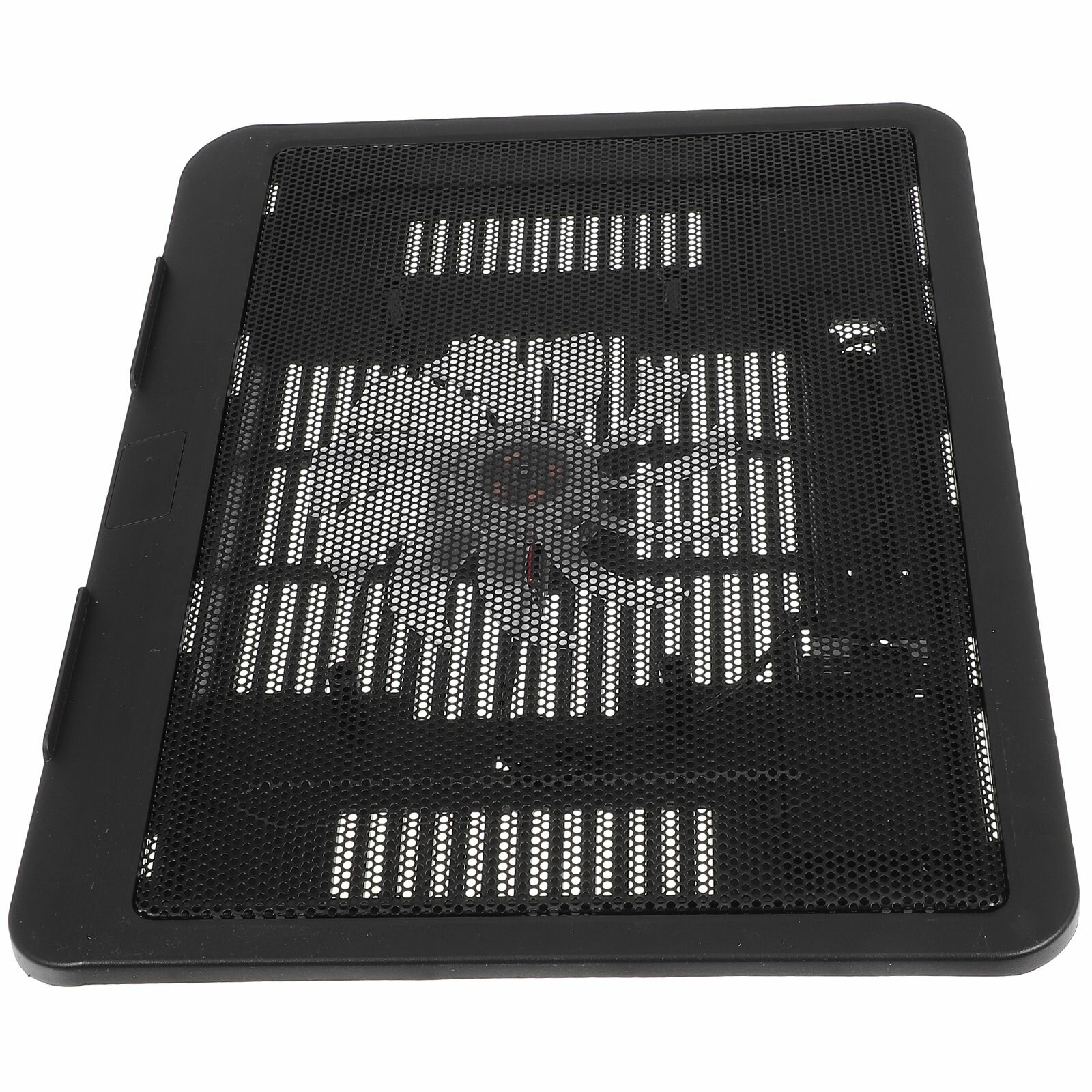 Тихий охлаждающий коврик из пластика и железной сетки для ноутбука с подсветкой