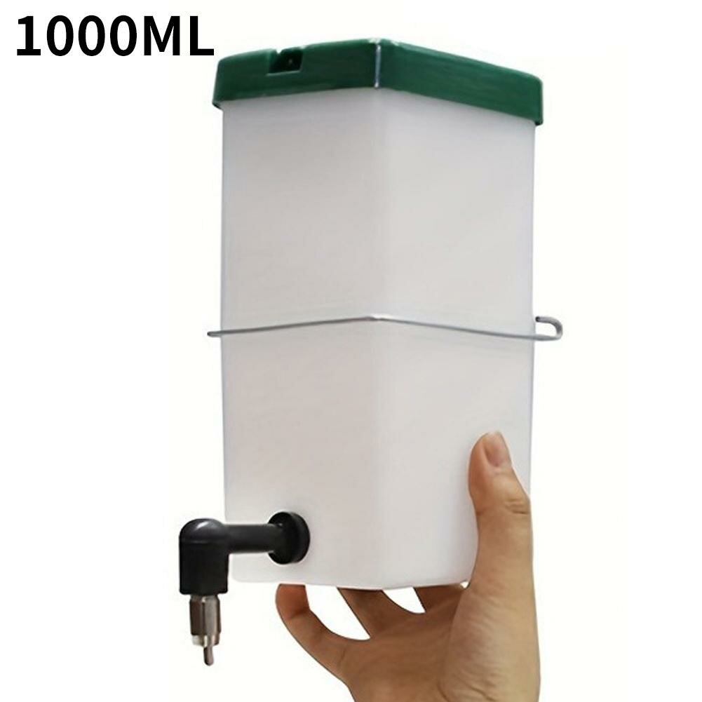 Поилка для кроликов 500/1000мл с креплением на сетку