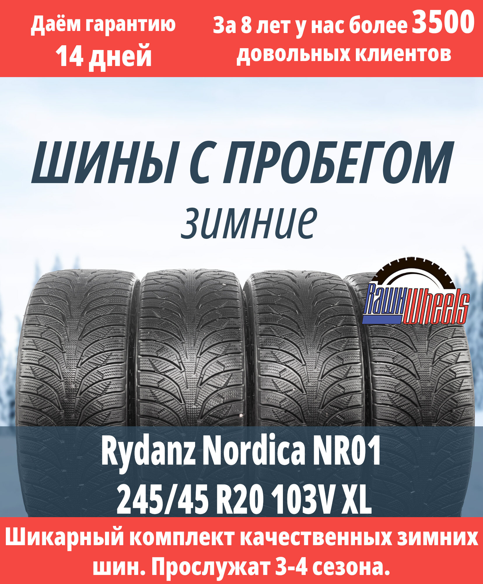 Rydanz Nordica NR01 245/45 R20 103V XL