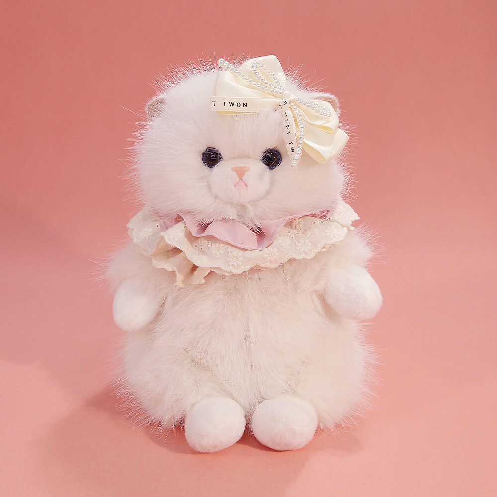 Новая милая плюшевая реалистичная кукла котенка Рэгдолл, подушка, украшение, подарок на день рождения, оптовая продажа