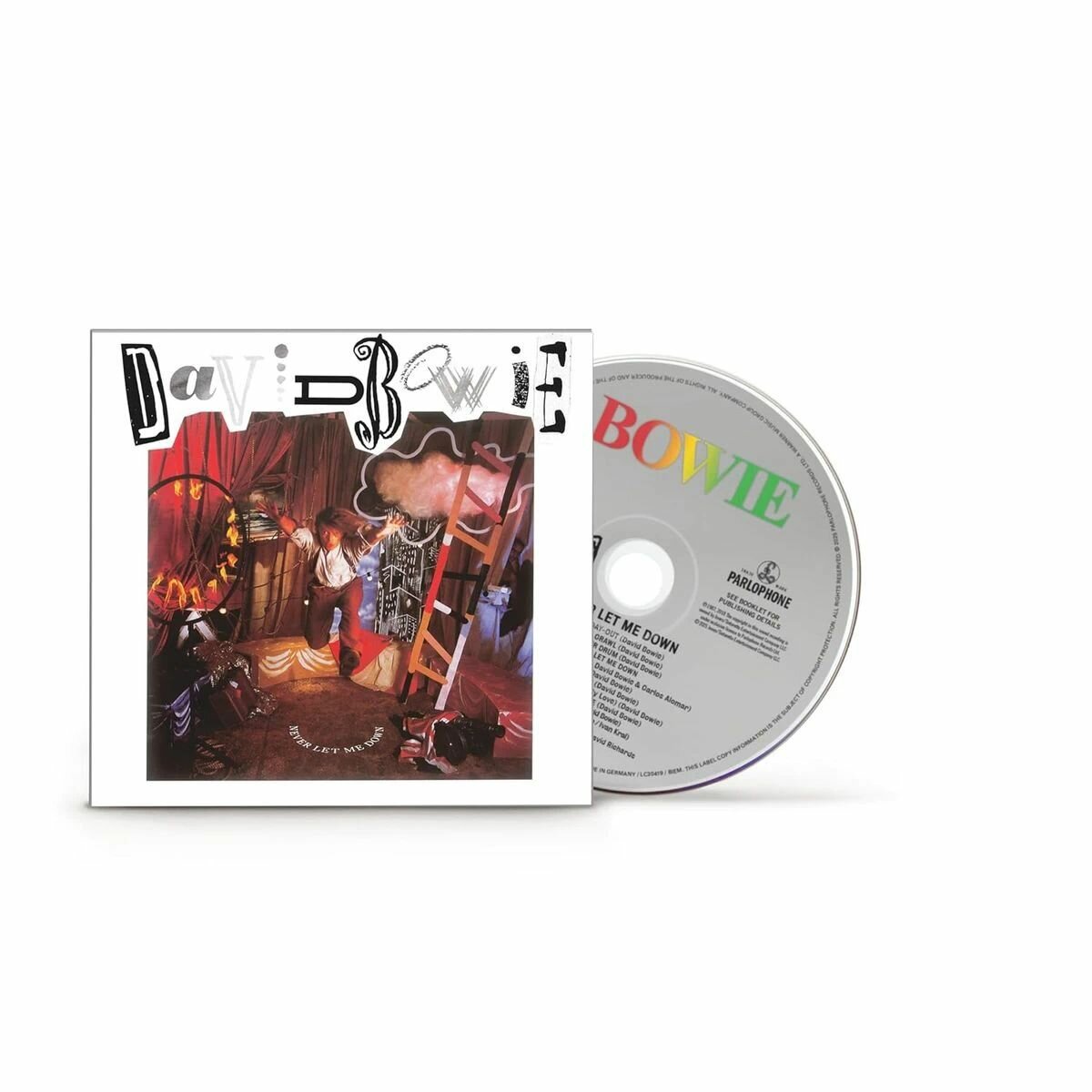 CD диск David Bowie - Never Let Me Down (CD) 2025, Digisleeve