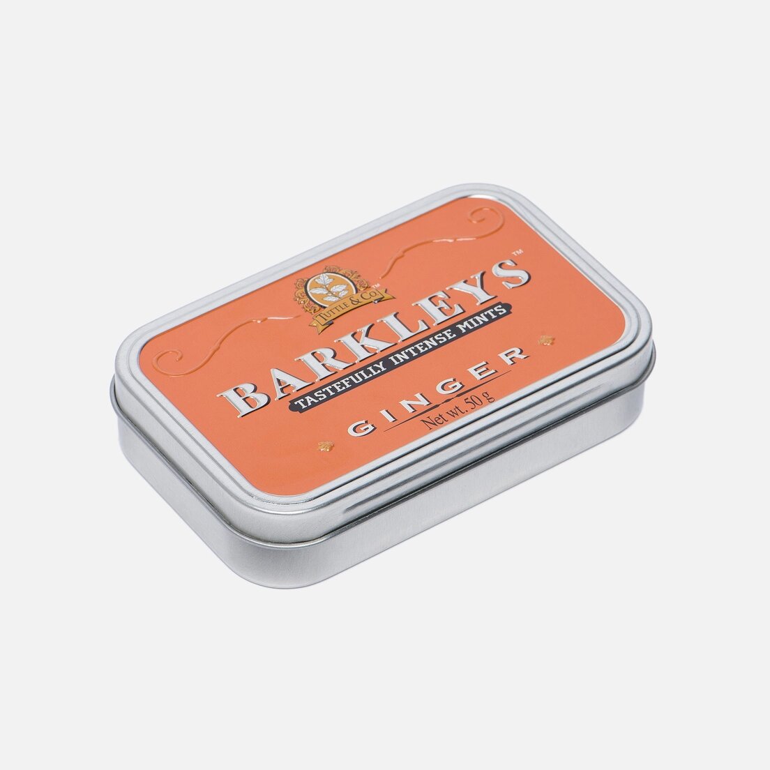 Леденцы BARKLEYS Mints GINGER "Имбирь" /жесть/ 50г Нидерланды