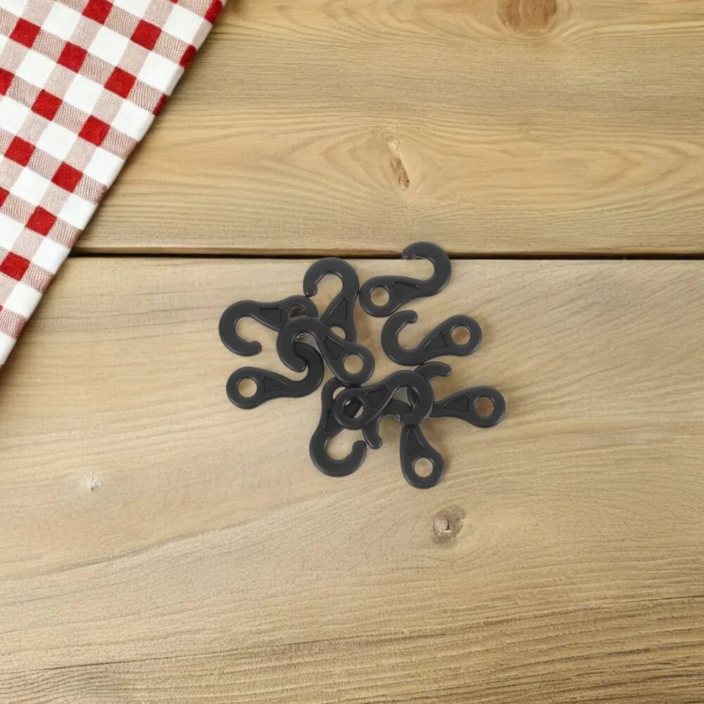 15 шт. Открытый крючок для палатки подвесные крючки пряжка для кемпинга кулон эластичная веревка 4.00X2, 00X0, 20 см