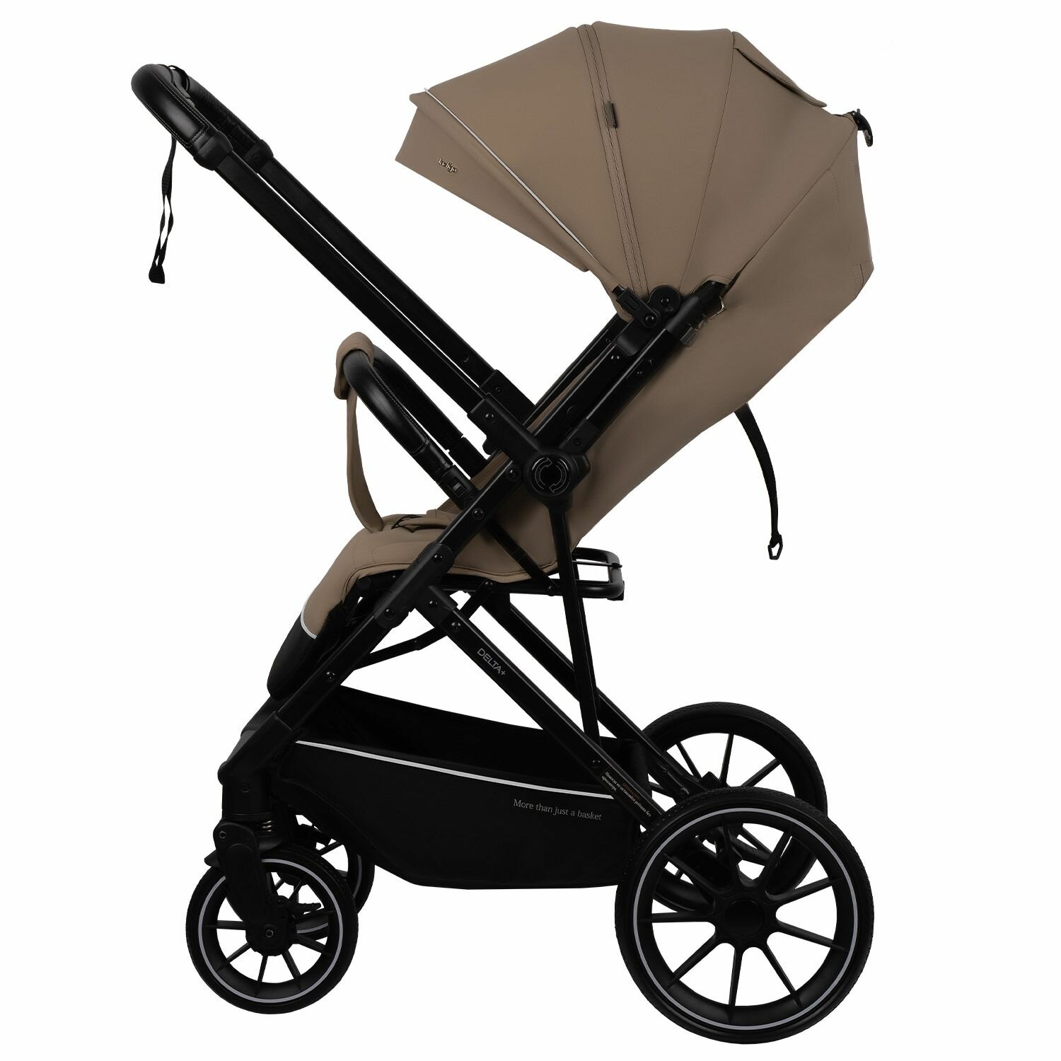 Коляска прогулочная детская Indigo Delta+ Бежевый