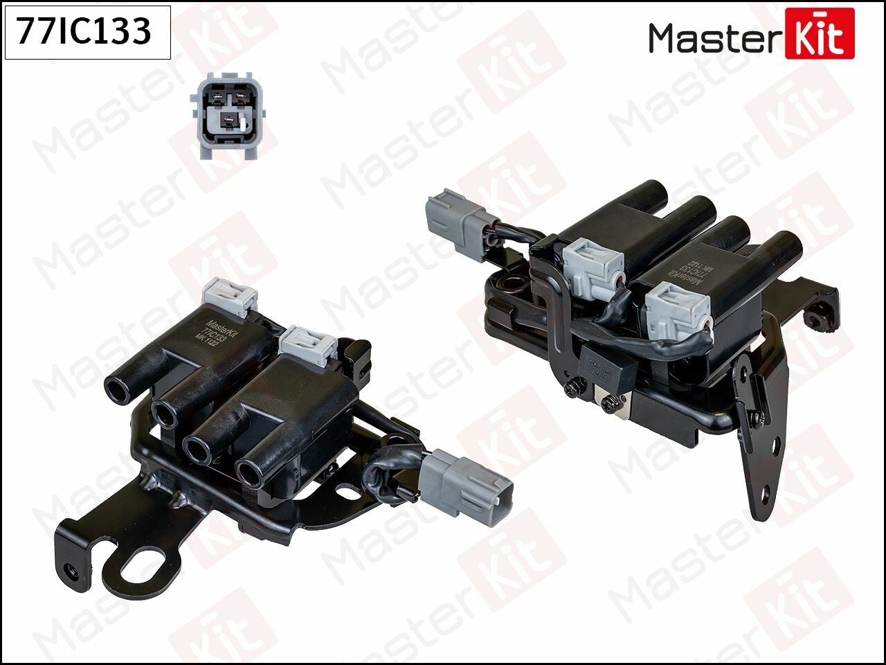 MASTERKIT катушка зажигания KIA CEED, SPORTAGE 2.0 77IC133