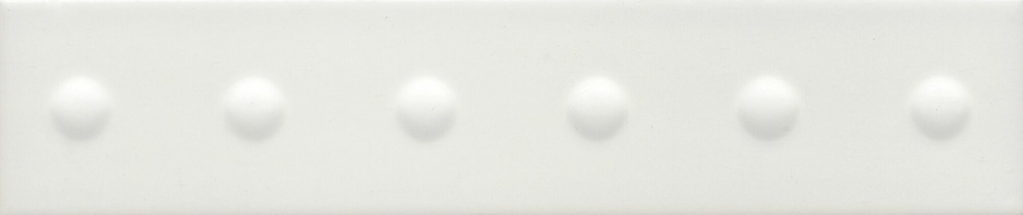 KERAMA MARAZZI Плитка Медина 1 белый структура мат 6x28,5 10 мм арт. KM26389 (цена за 0.684 м2)