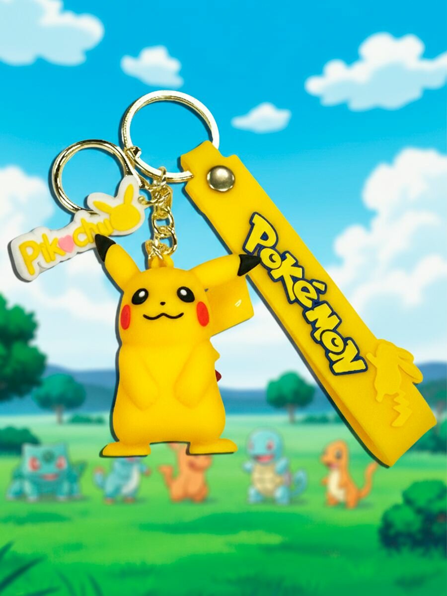 Брелок - игрушка Пикачу из аниме Покемон Pokemon