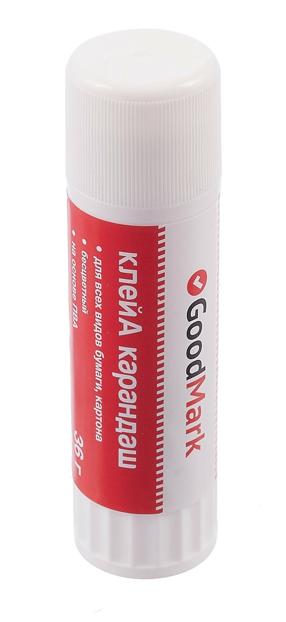 Клей-карандаш 36г, GoodMark