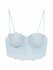 Топ Ermanno Scervino Lace spaghetti-strap top, размер 42, blue