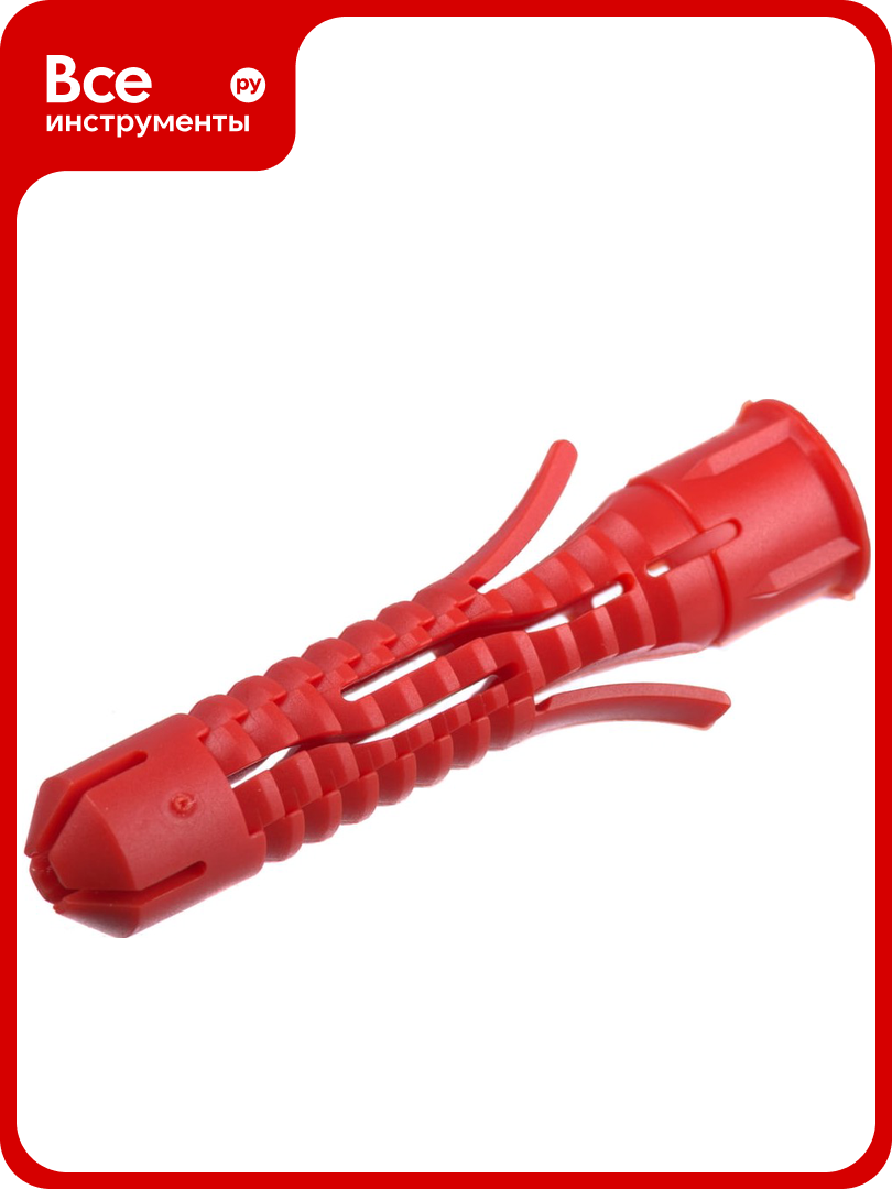 Дюбель универсальный INTEH DWU‑N12, нейлоновый, для бетона, кирпича и газобетона, комплект 150 штук