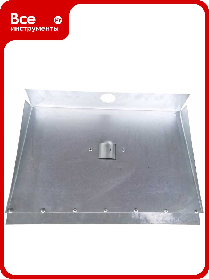 Алюминиевая лопата для снега без черенка Спец Движок 3-бортная, 500х600 мм КПБ-3Б-500Н