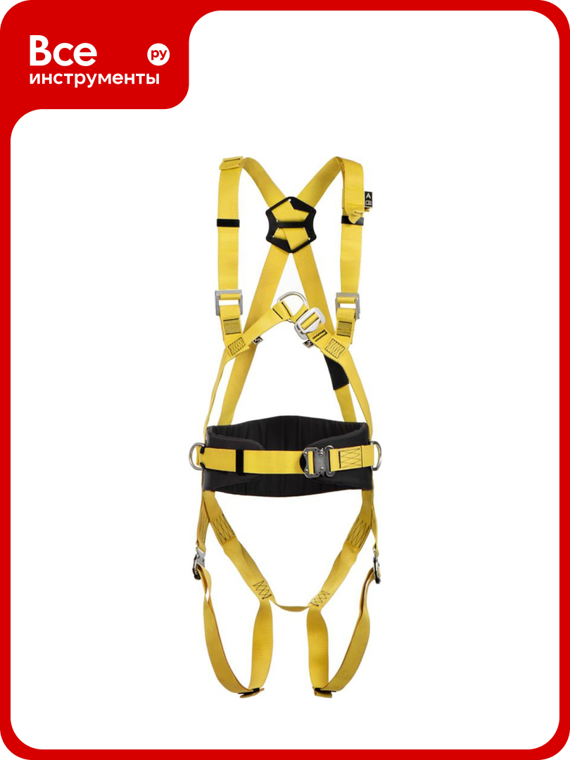 Страховочная привязь с интегрированным поясом для удержания и позиционирования "Альфа 6.0 огнеупорная", размер